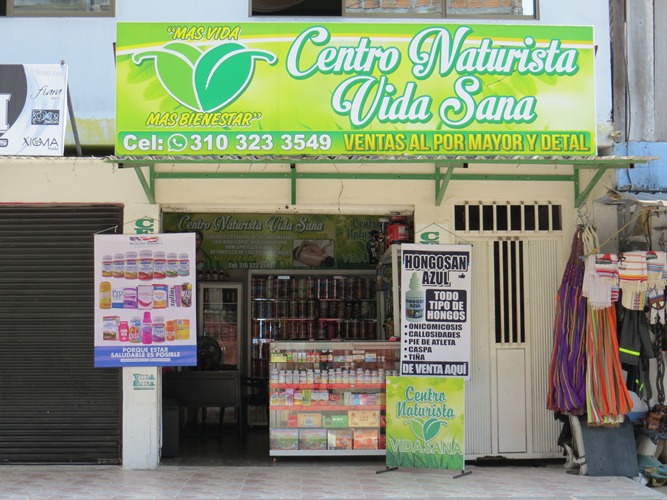 Centro Naturista Vida Sana – Valle del Guamuez - La Hormiga – Encuéntralo en Putumayo